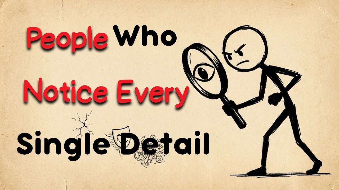 The Psychology of People Who Notice Every Single Detail - YouTube