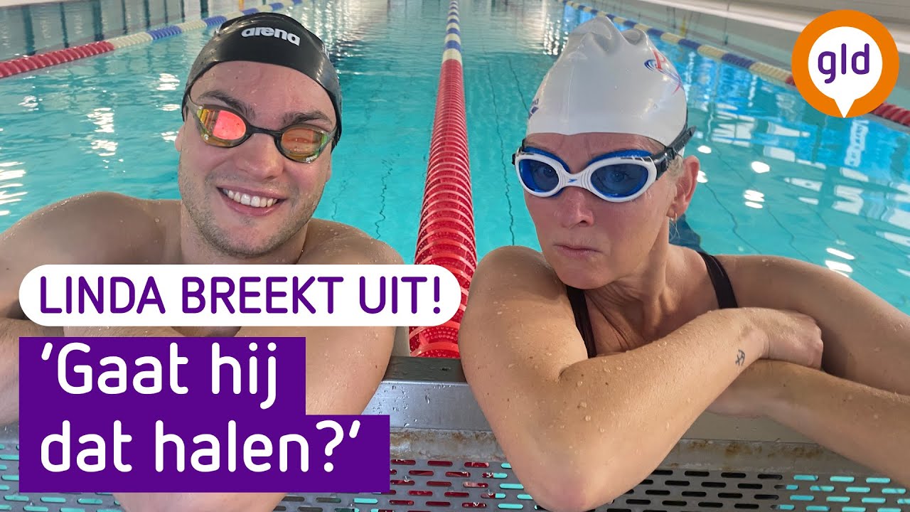 NYLS KORSTANJE moet 1 SECONDE SNELLER #ZWEMMEN voor MEDAILLE | Linda ...