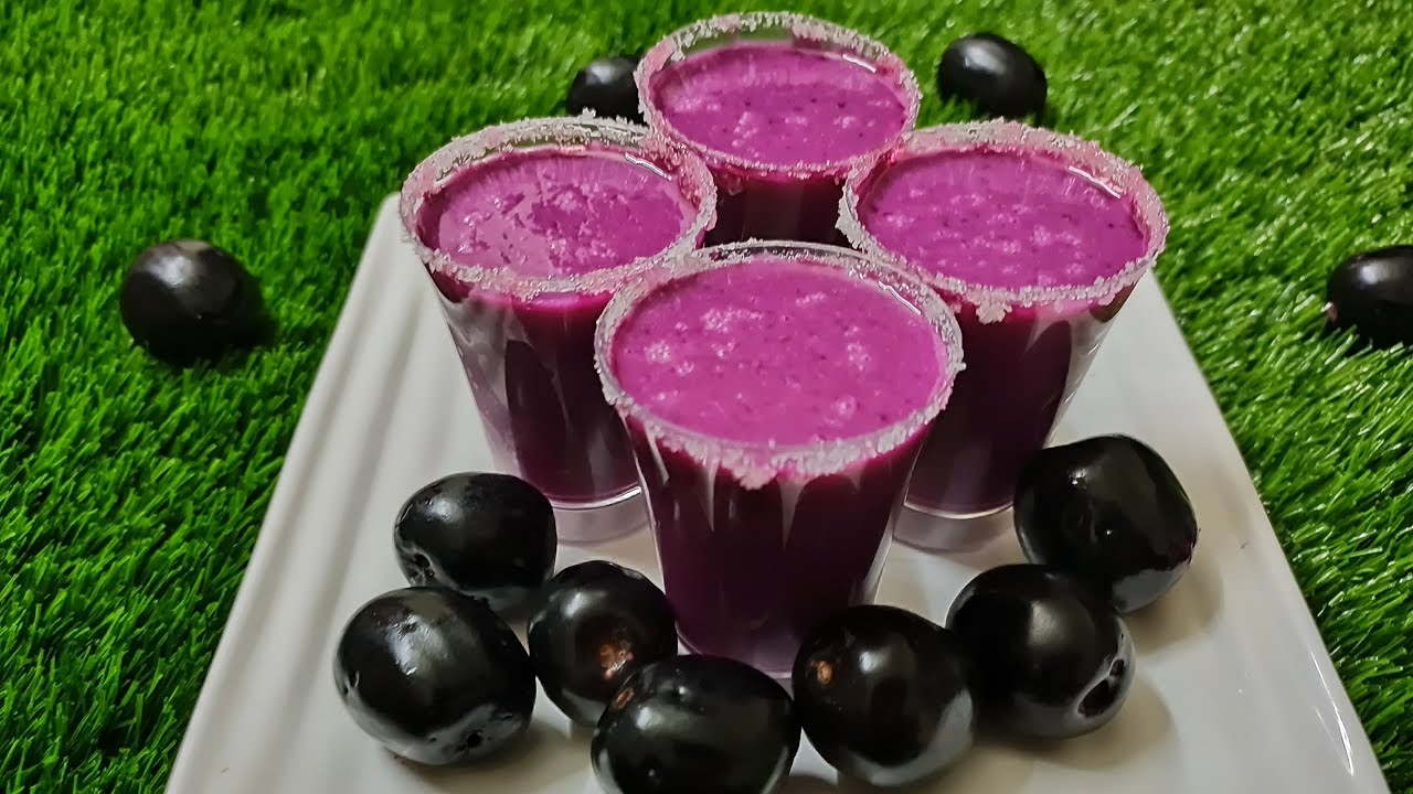 Jamun Shots | How to Make Jamun Shots | Jamun Shots Banavani Rit ...