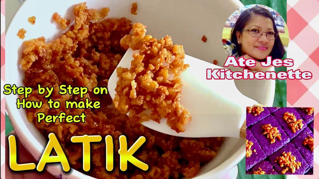 Step By Step TECHNIQUES on How to make Perfect LATIK from a Can of ...