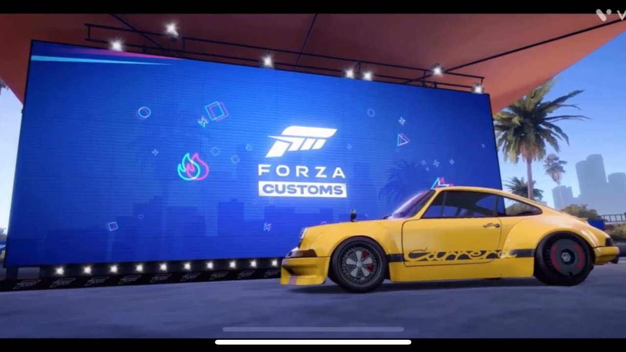 Forza horizon, presents Forza customs, restoring cars - YouTube