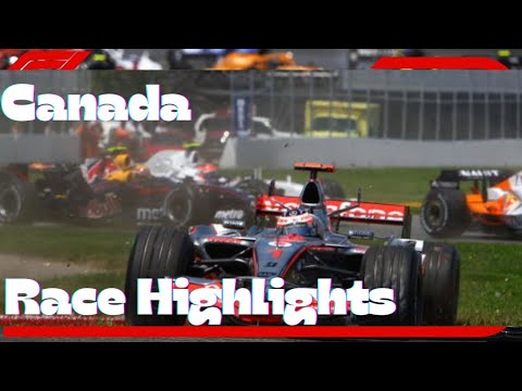 F1 2007 Canadian Grand Prix Extended Race Highlights (Round 6) - YouTube
