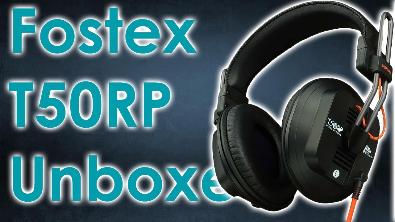 Fostex T50RP Unboxing + Announcement - YouTube