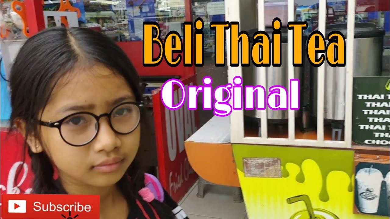 Beli Thai Tea di Oval Mart Sangatta - YouTube