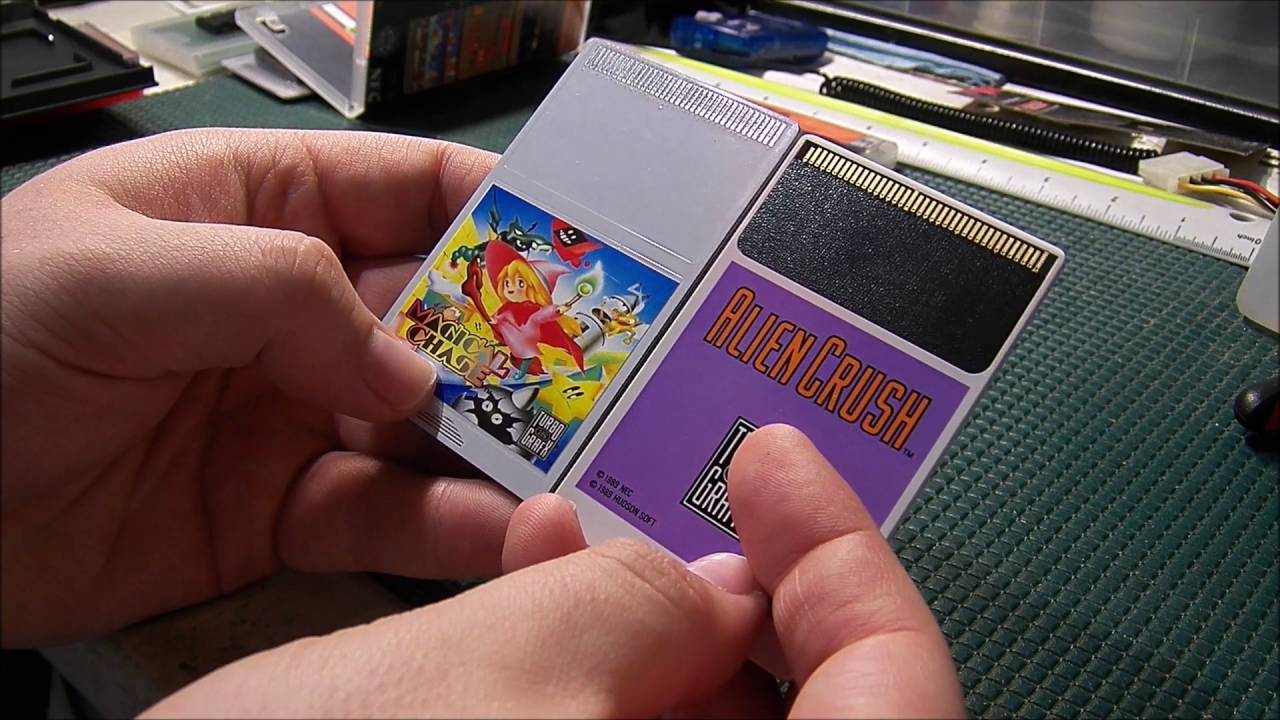 TurboGrafx 16/ PC Engine Reproductions (Coryoon + Magical Chase) - YouTube