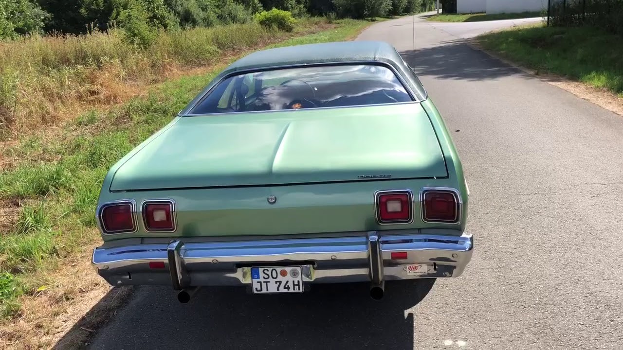 74´ Dodge Dart Sport 318 V8 - YouTube