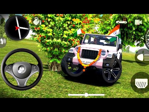 Doller (song) Modified Mahindra grey Thar|| Indian car simulator 3d ...