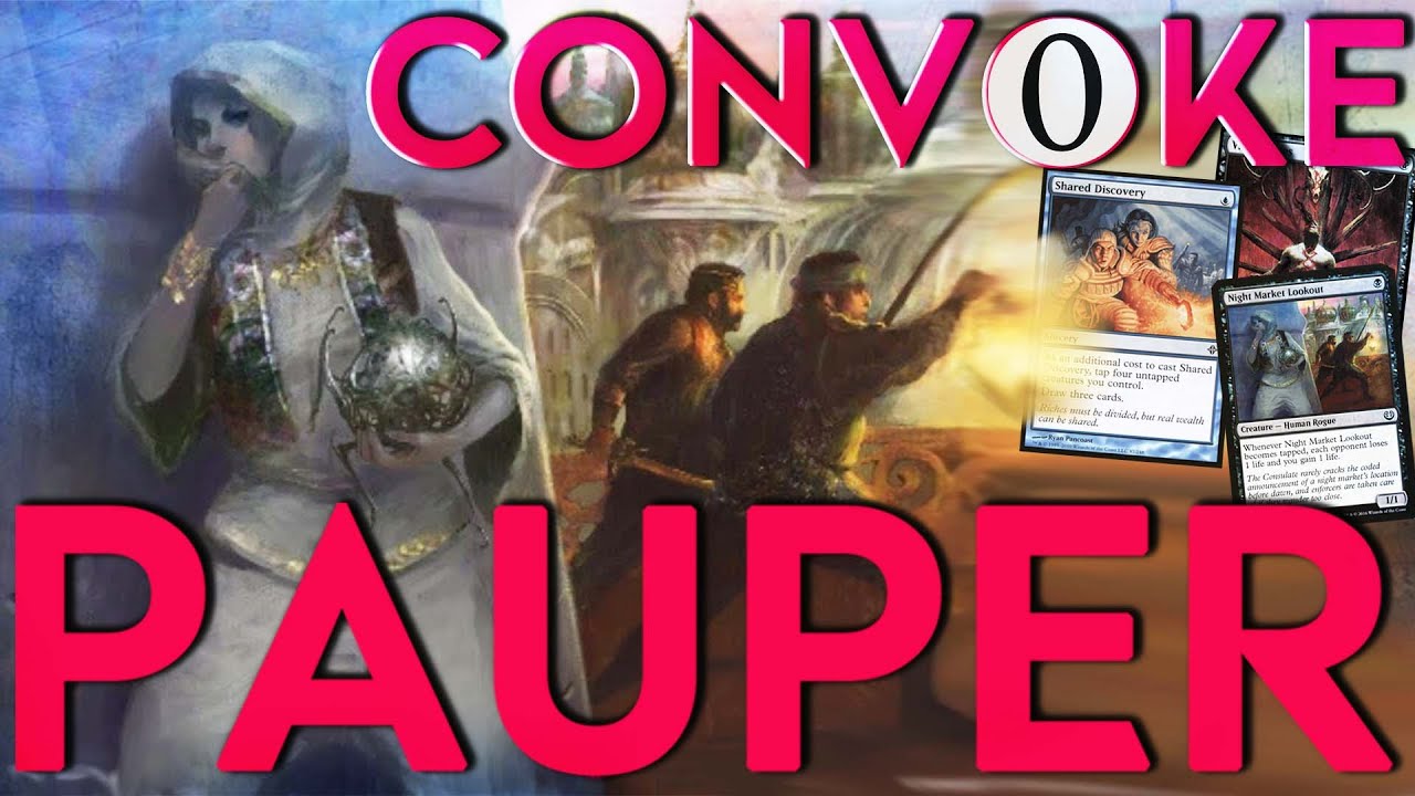 CONVOKE - Draw 16 cards in a turn!? | MTG PAUPER - YouTube