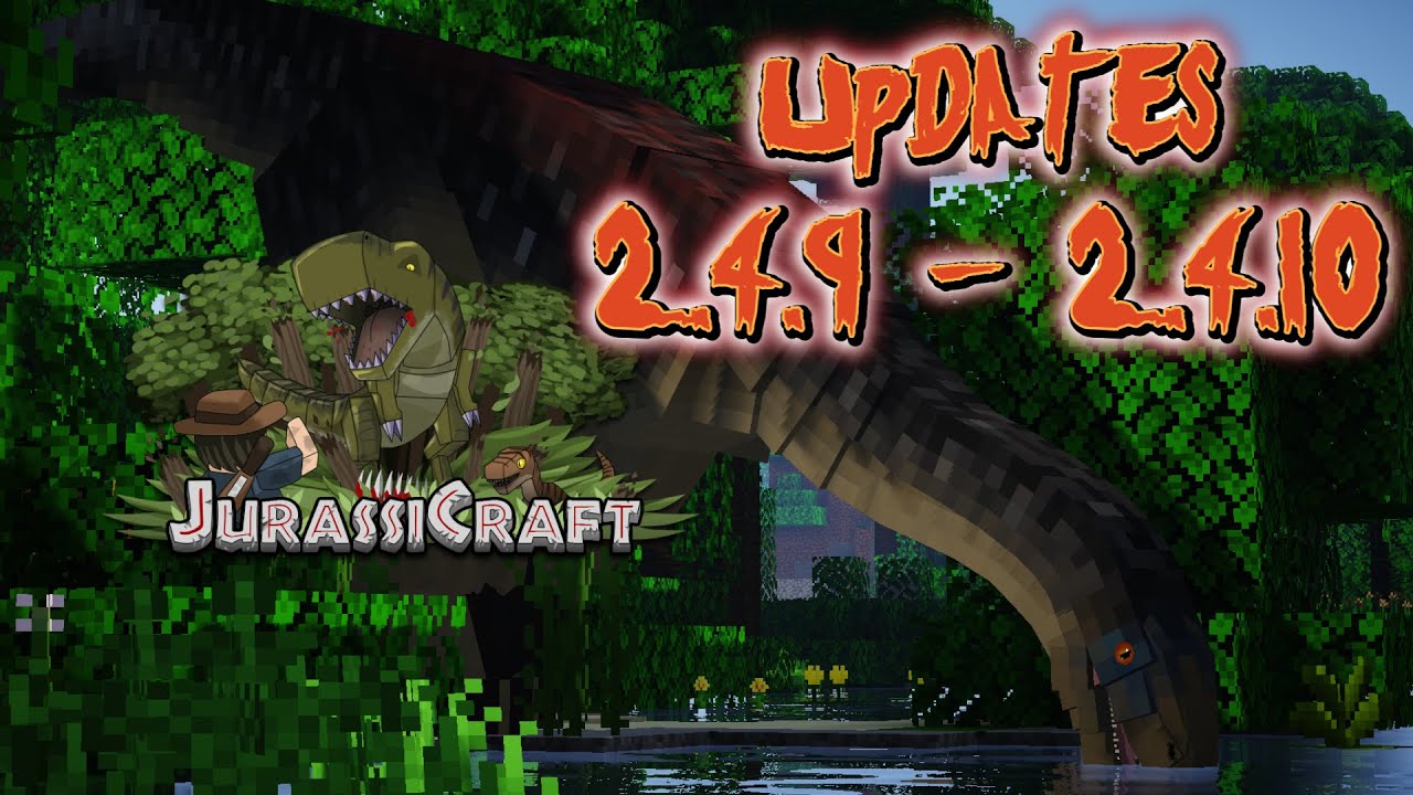 Therizinosaurus - Minecraft Mod Showcase (JurassiCraft Updates v2.4.9 ...