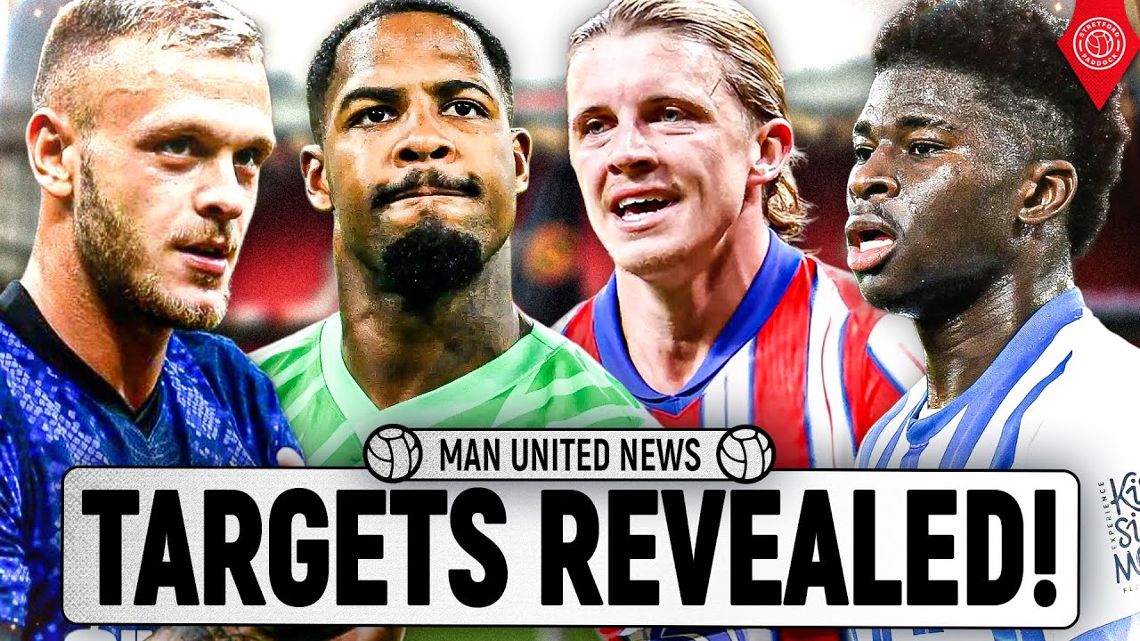 Manchester United's January Transfer List Takes Shape! - YouTube