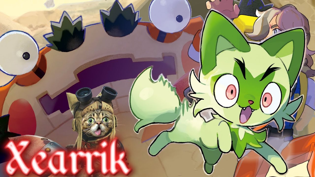 A Cat Plays Pokemon Scarlet Violet | Help Me Figure Out Pokemon! - YouTube