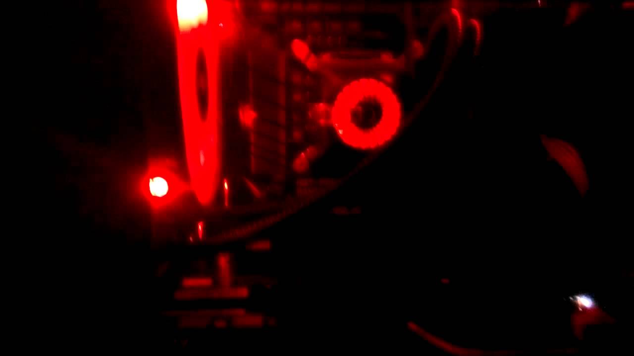 Deepcool Captain 120 Red LED Breathing Light - YouTube