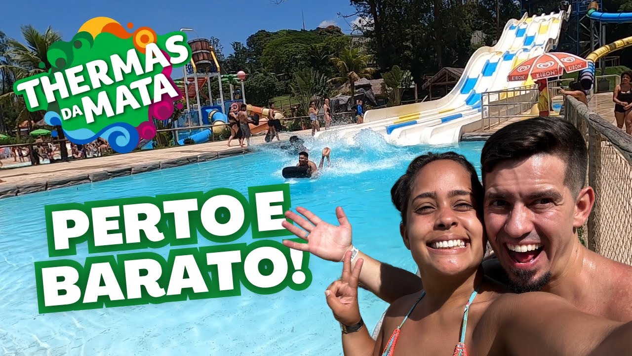 THERMAS DA MATA | PARQUE BOM E BARATO PERTO DE SP - YouTube