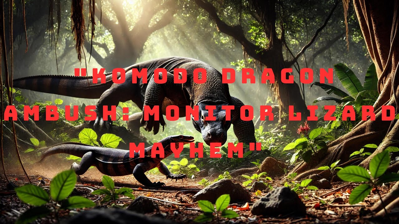 "Komodo Dragon Ambush: Monitor Lizard Mayhem" - YouTube