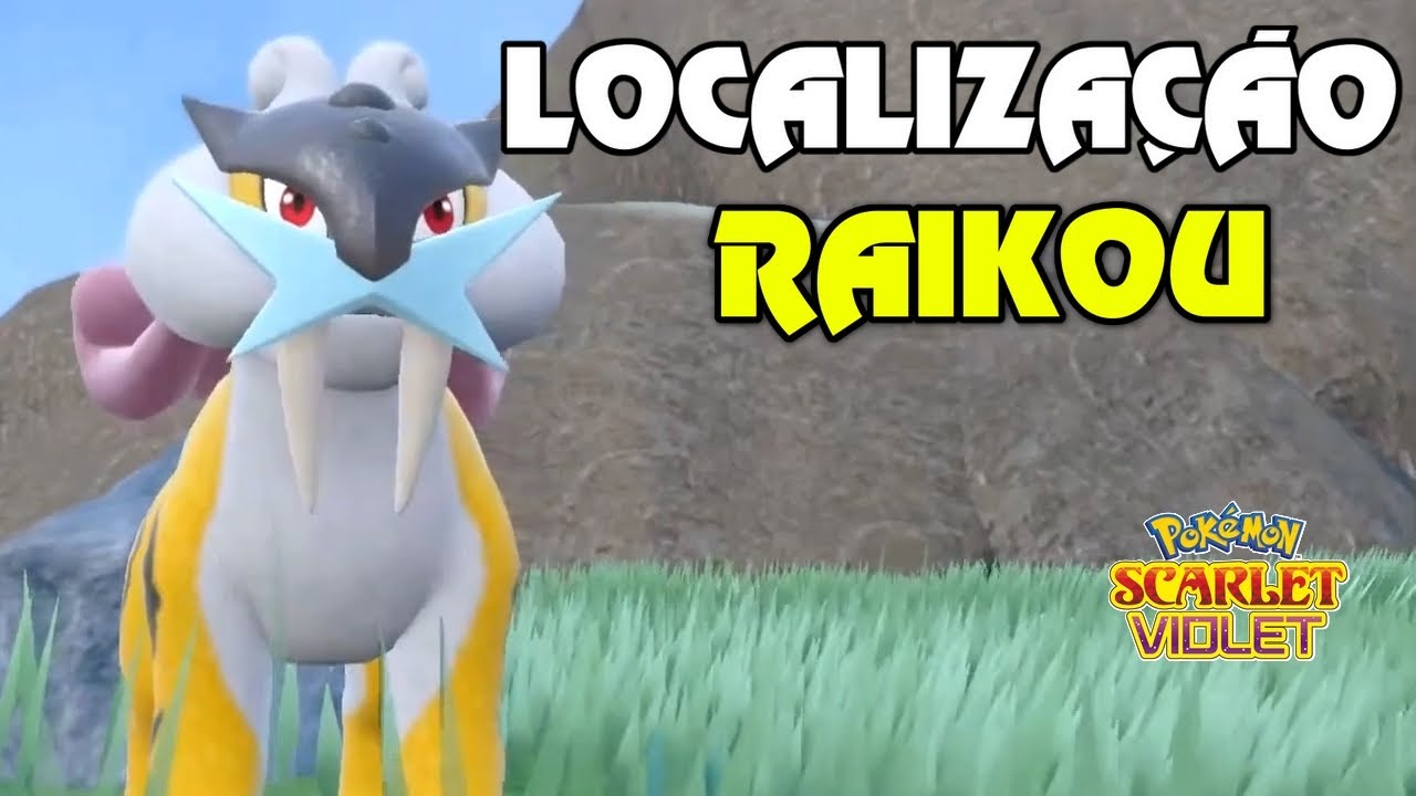 COMO CAPTURAR O RAIKOU NO POKÉMON SCARLET AND VIOLET - YouTube