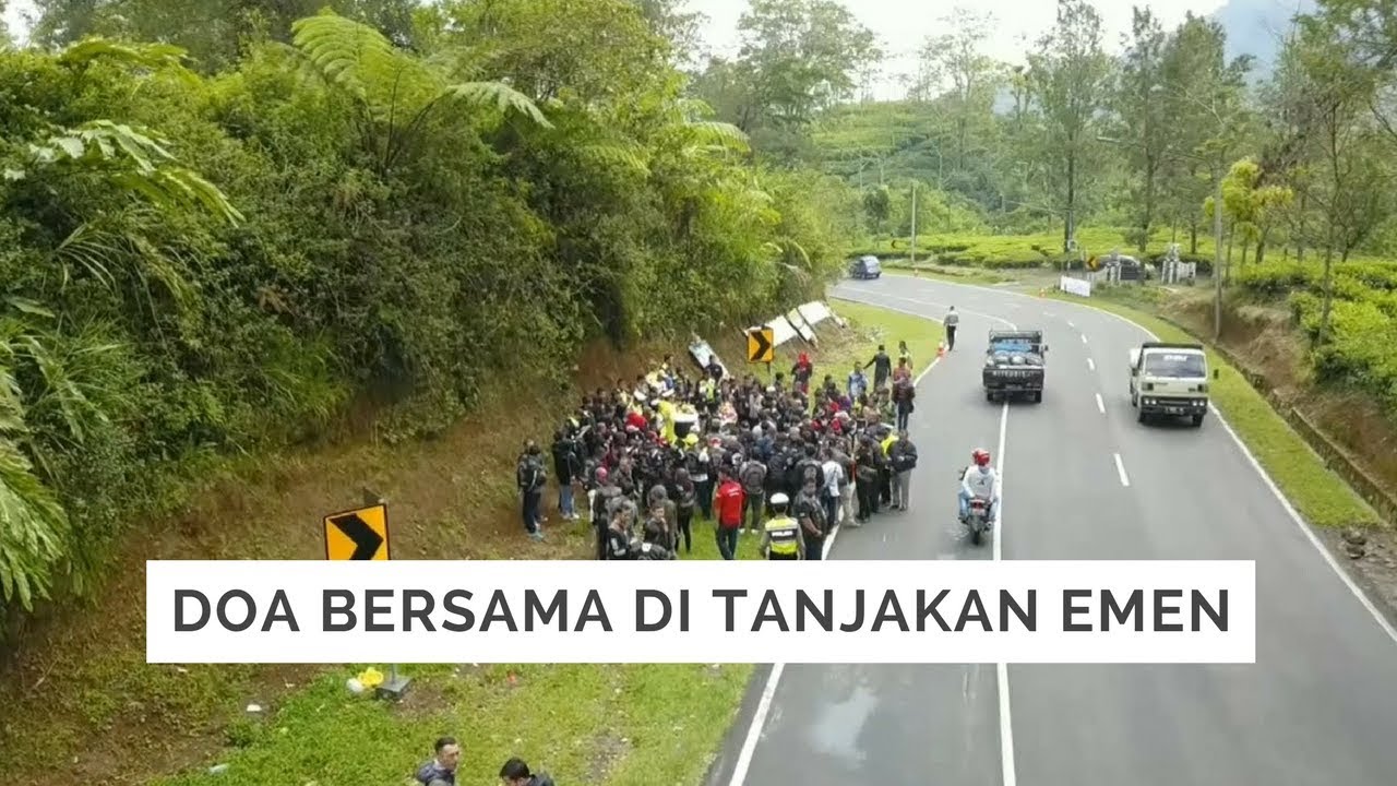 CLUB MOTOR BANDUNG DOA BERSAMA DI TANJAKAN EMEN - YouTube