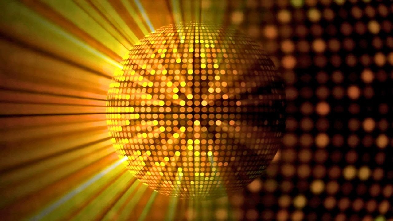 Disco Ball Light Effect😇Bright Yellow Dance Party Decoration - YouTube