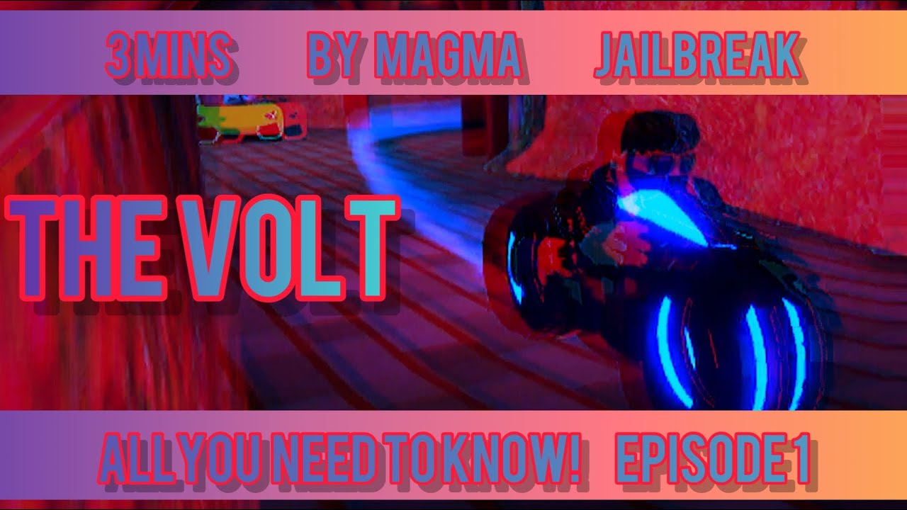 Everything you need to know about the volt bike! Roblox Jailbreak ...