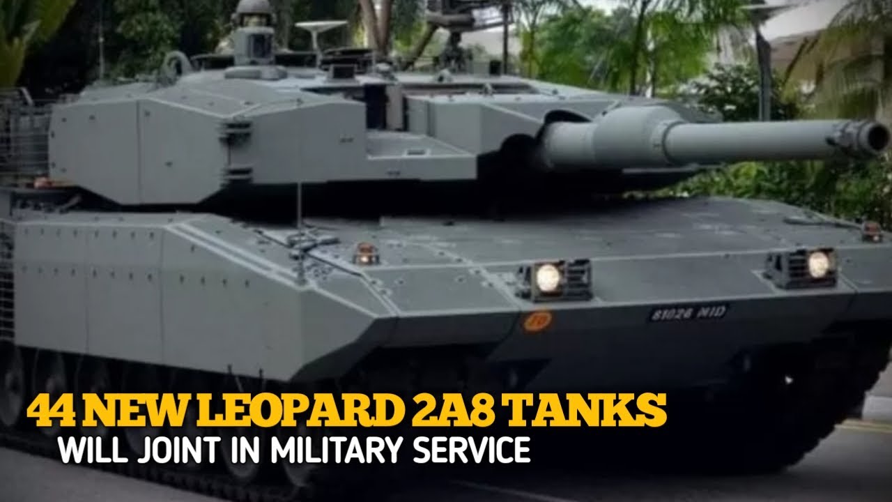 Sweden Orders 44 New Leopard 2A8 Tanks, Upgrades to 66 Older 2A5s - YouTube