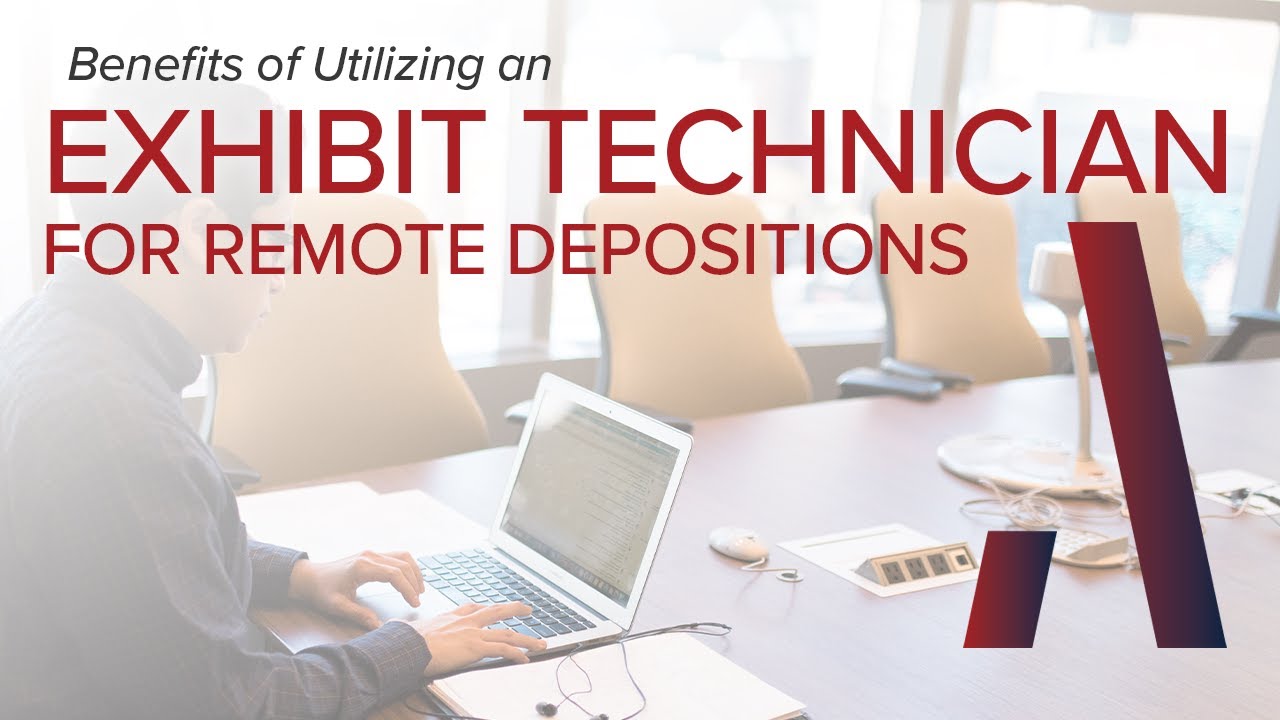 Exhibit Technician for Remote Depositions Overview - YouTube