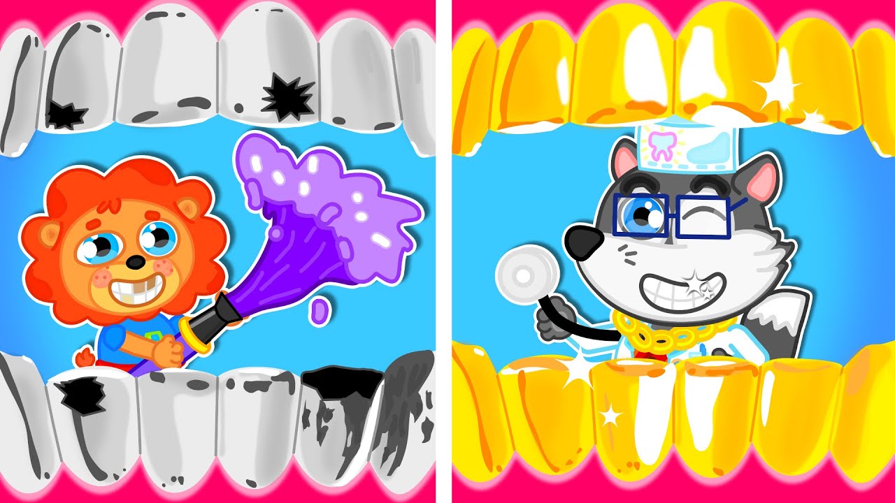 MrLion India | Rich doctor vs poor doctor | Cartoon for Kids - YouTube