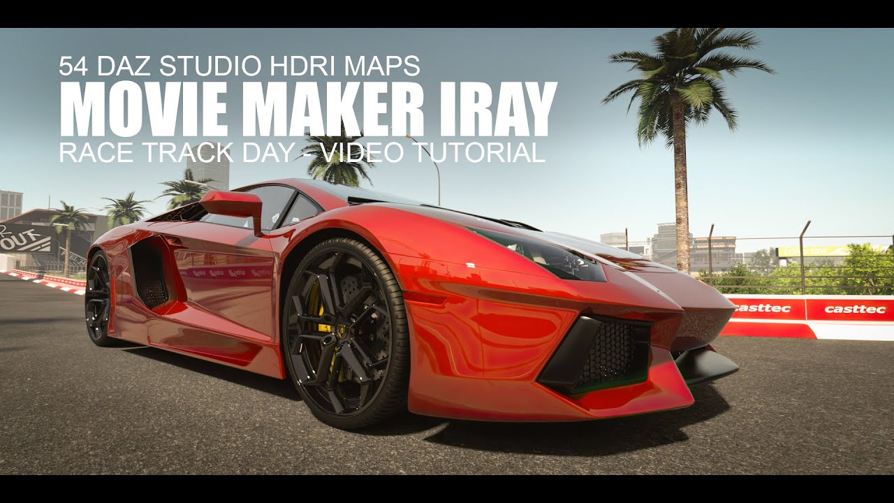 54 DAZ Studio HDRI Maps - Dreamlight Movie Maker Iray - Track Day - Video Tutorial - YouTube