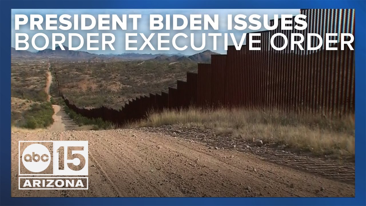 President Biden issues border executive order - YouTube