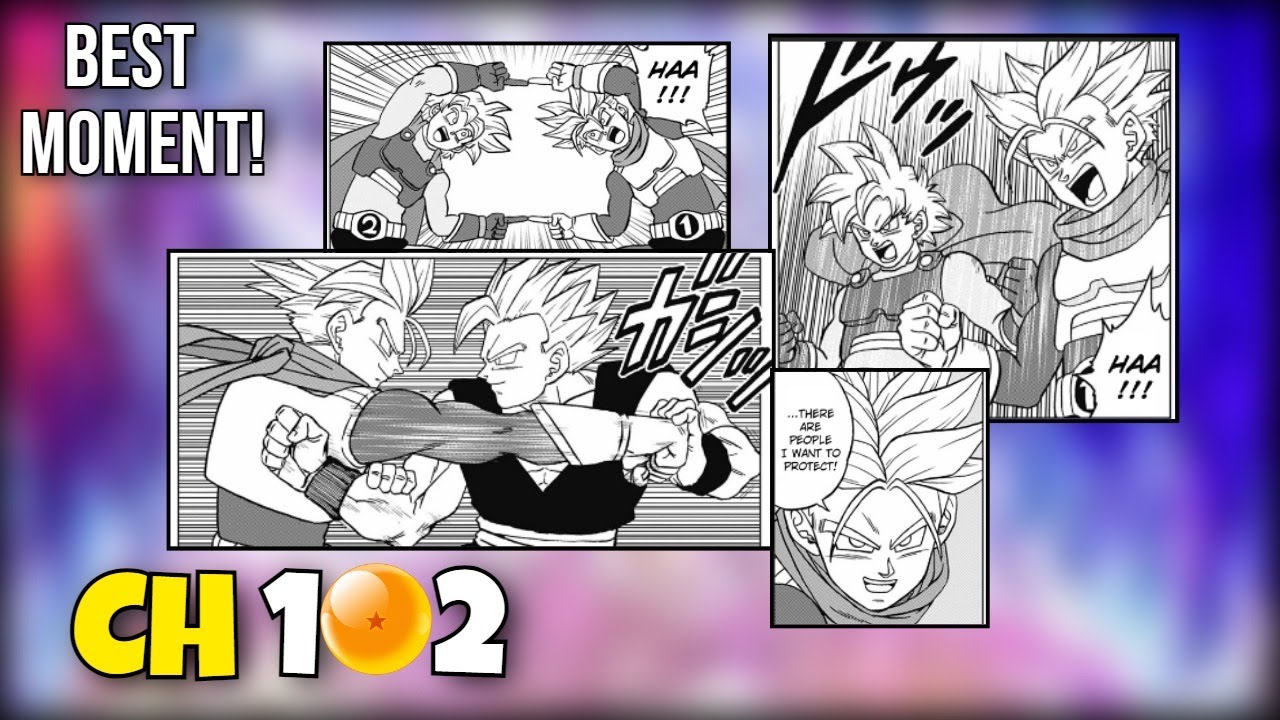They're BACK Boii!! TRUNKS & GOTEN vs GOHAN! │ DBS Manga Chapter 102 ...