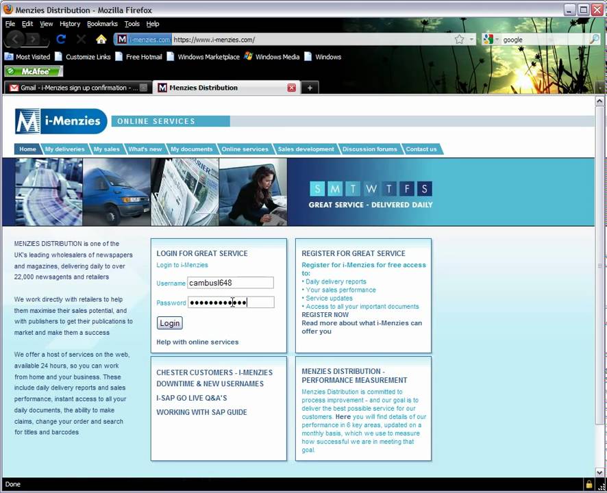 Getting Started: #2 Log-in to i-Menzies - YouTube