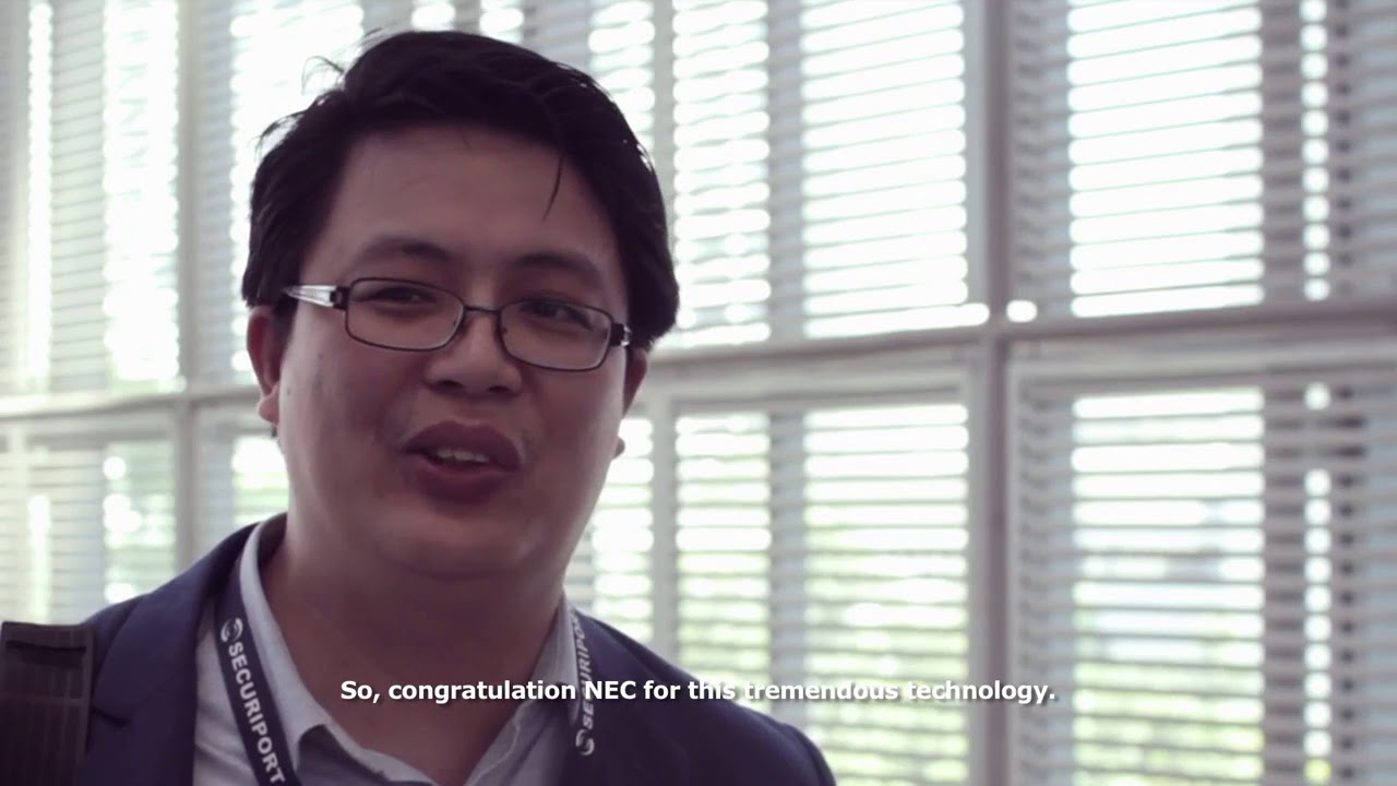 Face Recognition for Access Control at Interpol World NEC official ...