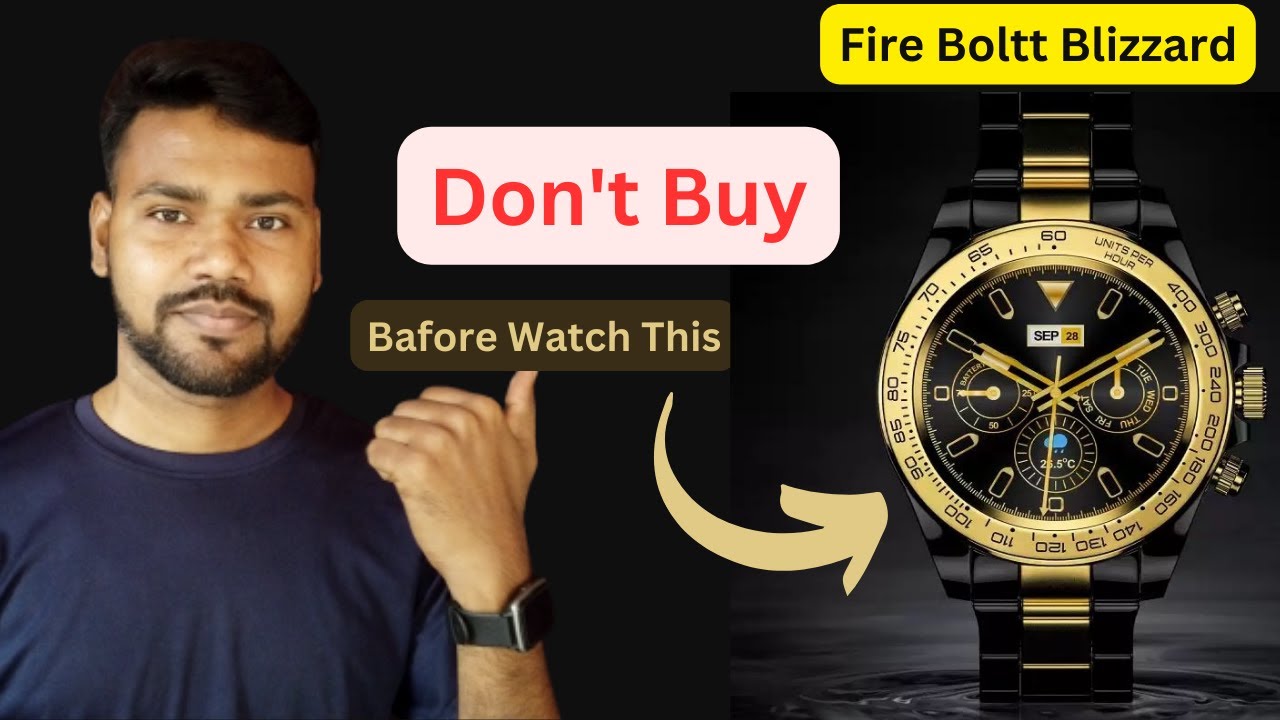 Fire boltt blizzard sale || Fire boltt blizzard Smartwatch || Fire ...