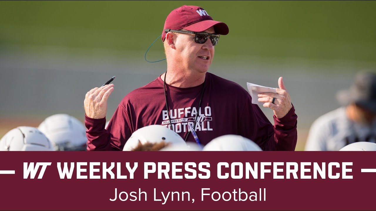 WT Weekly Press Conference - Josh Lynn (Aug. 25) - YouTube
