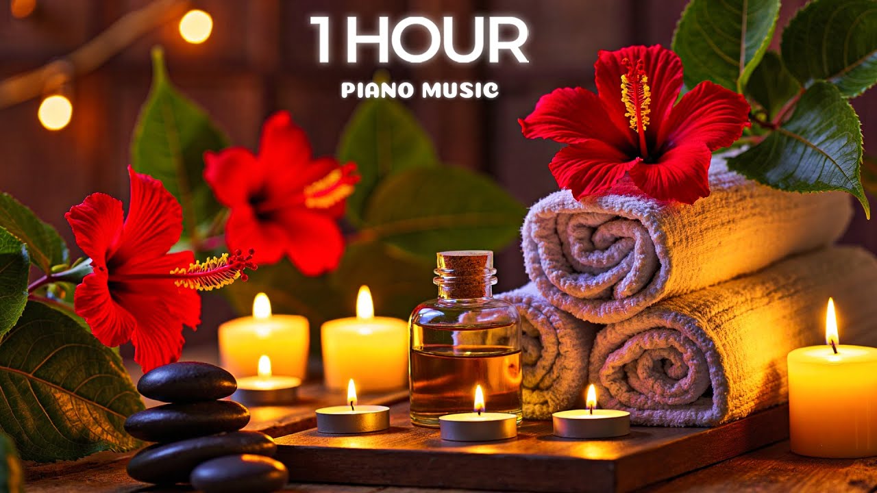 Relaxing Piano + Candlelight 🌙 Deep Healing Sounds for Anxiety ...