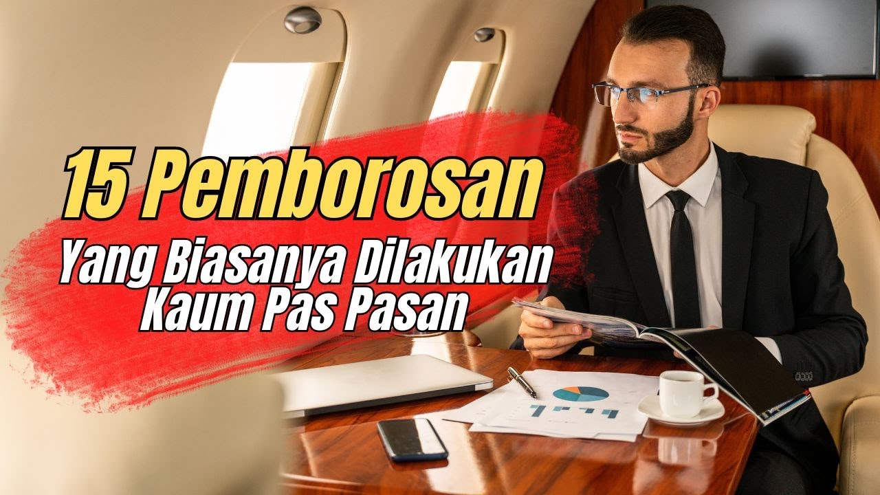 15 Pemborosan yang Biasanya Dilakukan Kaum Pas pasan Kebiasaan Yang ...