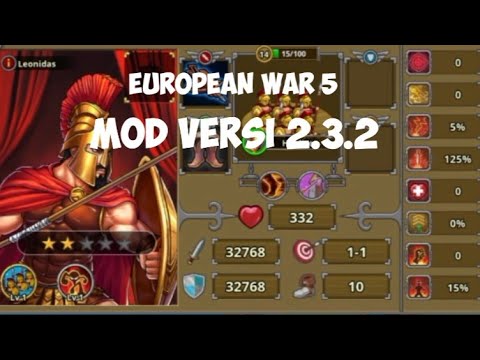 European War 5 MOD Versi 2.3.2 - YouTube