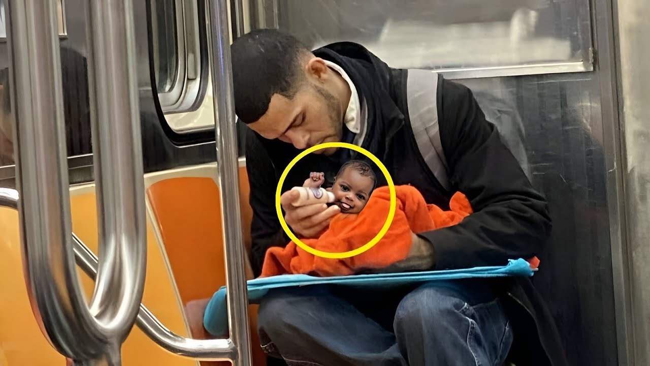 Passenger Finds Abandoned Black Baby On The Train. What He Does Next ...