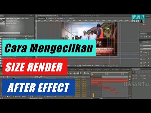 CARA MEMPERKECIL RENDER UKURAN AFTER EFFECT - YouTube