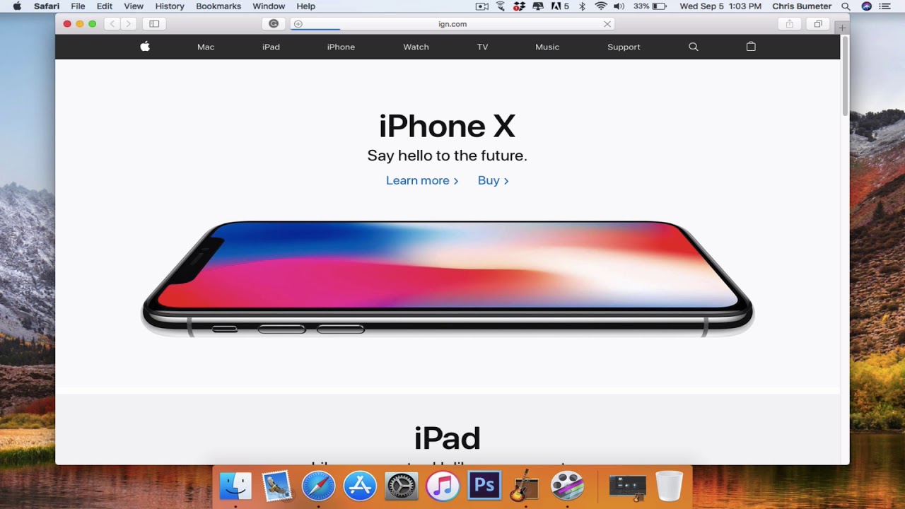 How to set your default homepage in Safari - YouTube