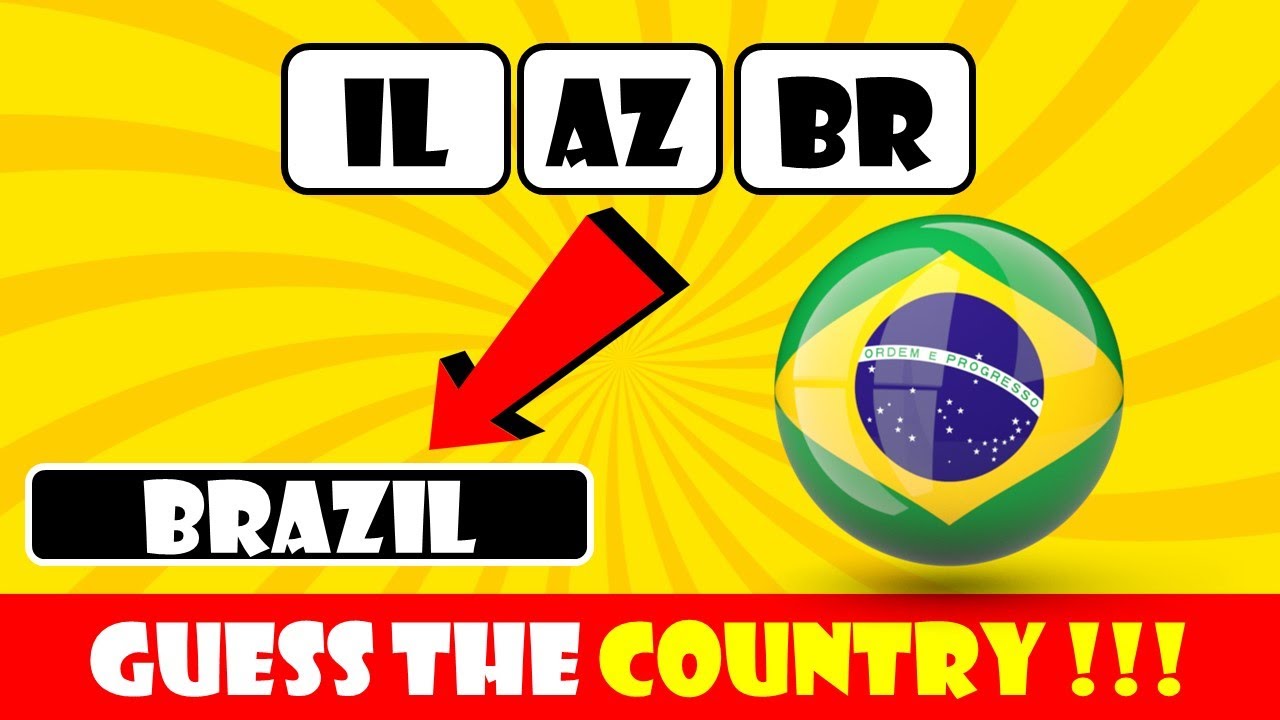 Can You Guess the Country by its Scrambled Name --Ultimate Country Name ...
