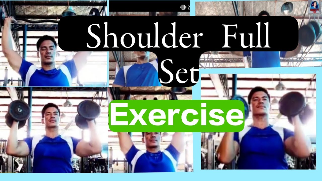 Full sets workout for shoulder/ Pakboy mix Vlog - YouTube