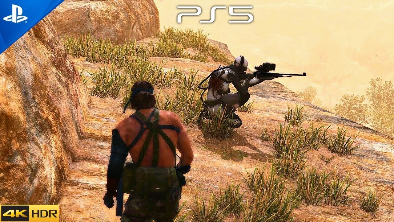 (PS5) Metal Gear Solid V STEALTH GAMEPLAY | Ultra High Graphics [4K HDR ...