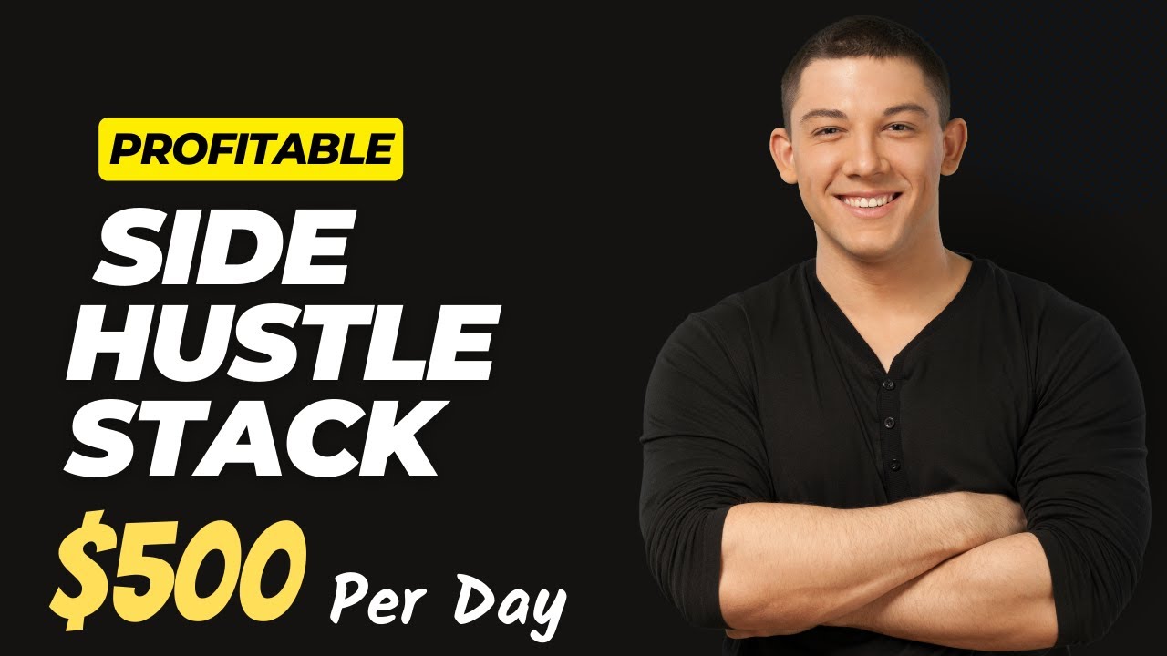Lucrative Side Hustles with Low Startup Costs | Side Hustle Stack - YouTube