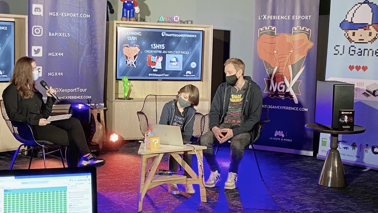 【日本語字幕あり】Interview de SJ Games lors de la Nantes Game Xperience esport ...