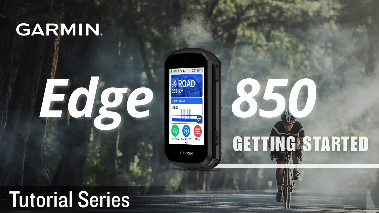 Tutorial – Edge 850: Getting Started | Pair Your Smartphone and Set Up ...