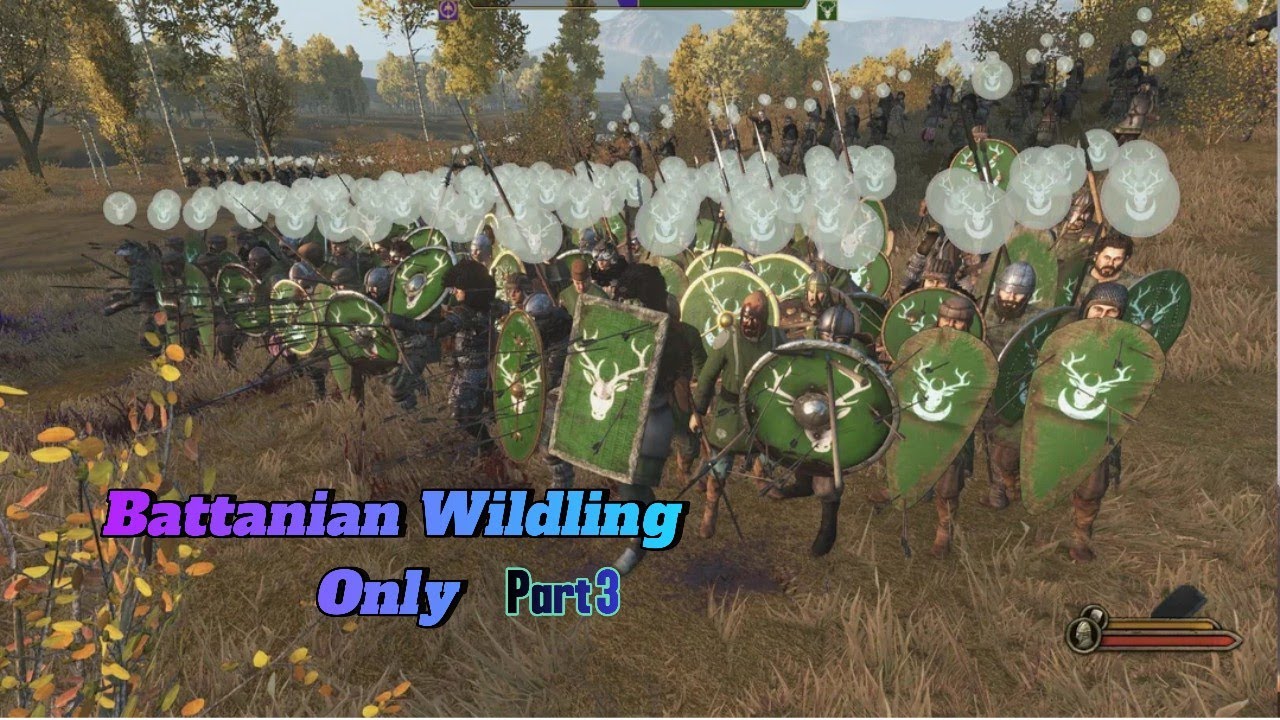 Mount & Blade II Bannerlord Battanian Wildling Only Part 3 - YouTube