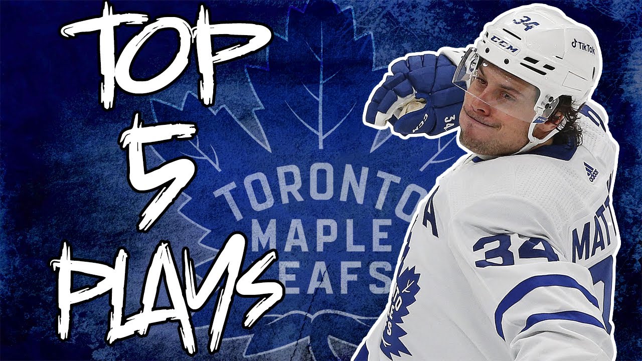 Top 5 Toronto Maple Leafs Plays Of The Year - 2021 Edition - YouTube