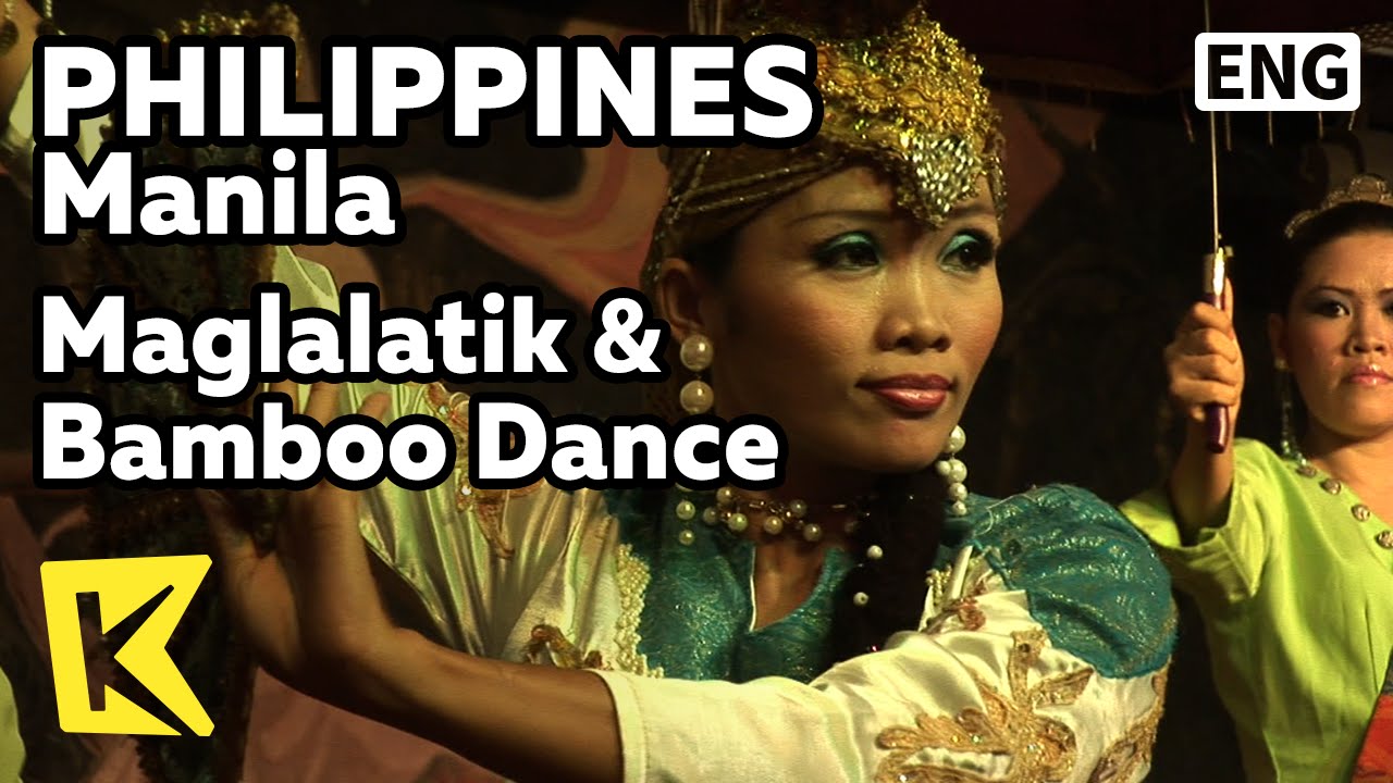 【K】Philippines Travel-Manila[필리핀 여행-마닐라]전통 코코넛 댄스와 뱀부 댄스/Maglalatik ...
