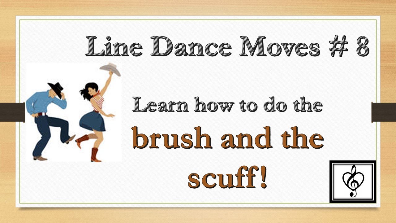 Line Dance Moves #8 - Learn the Brush and the Scuff - YouTube