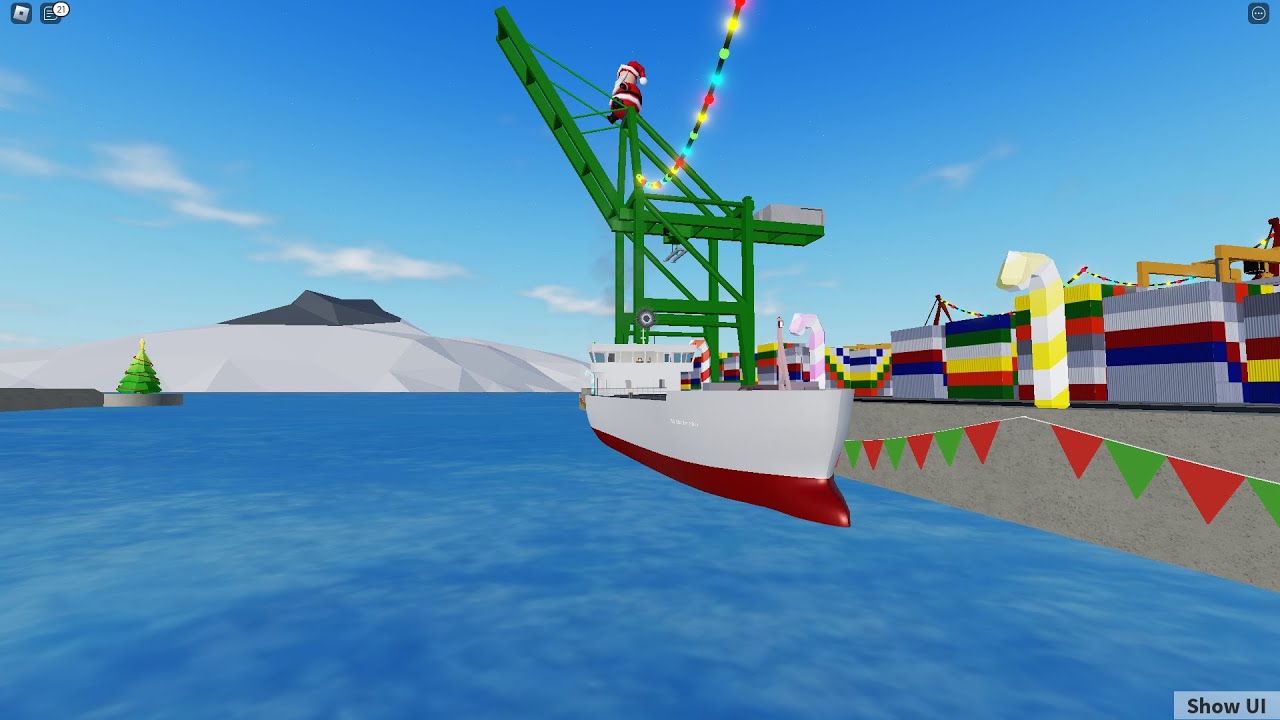 Roblox/Shipping Lane/Small Ship/7 load~Emerald Harbor to Long Island ...