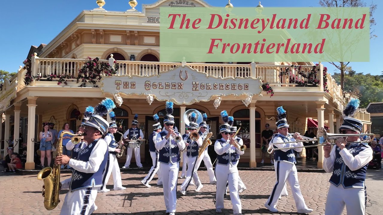 Disneyland Band Frontierland 10 13 2025 - YouTube